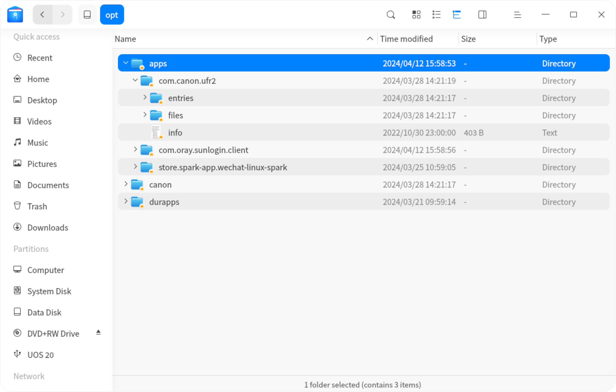 Deepin File Manager – Deepin Technology Community